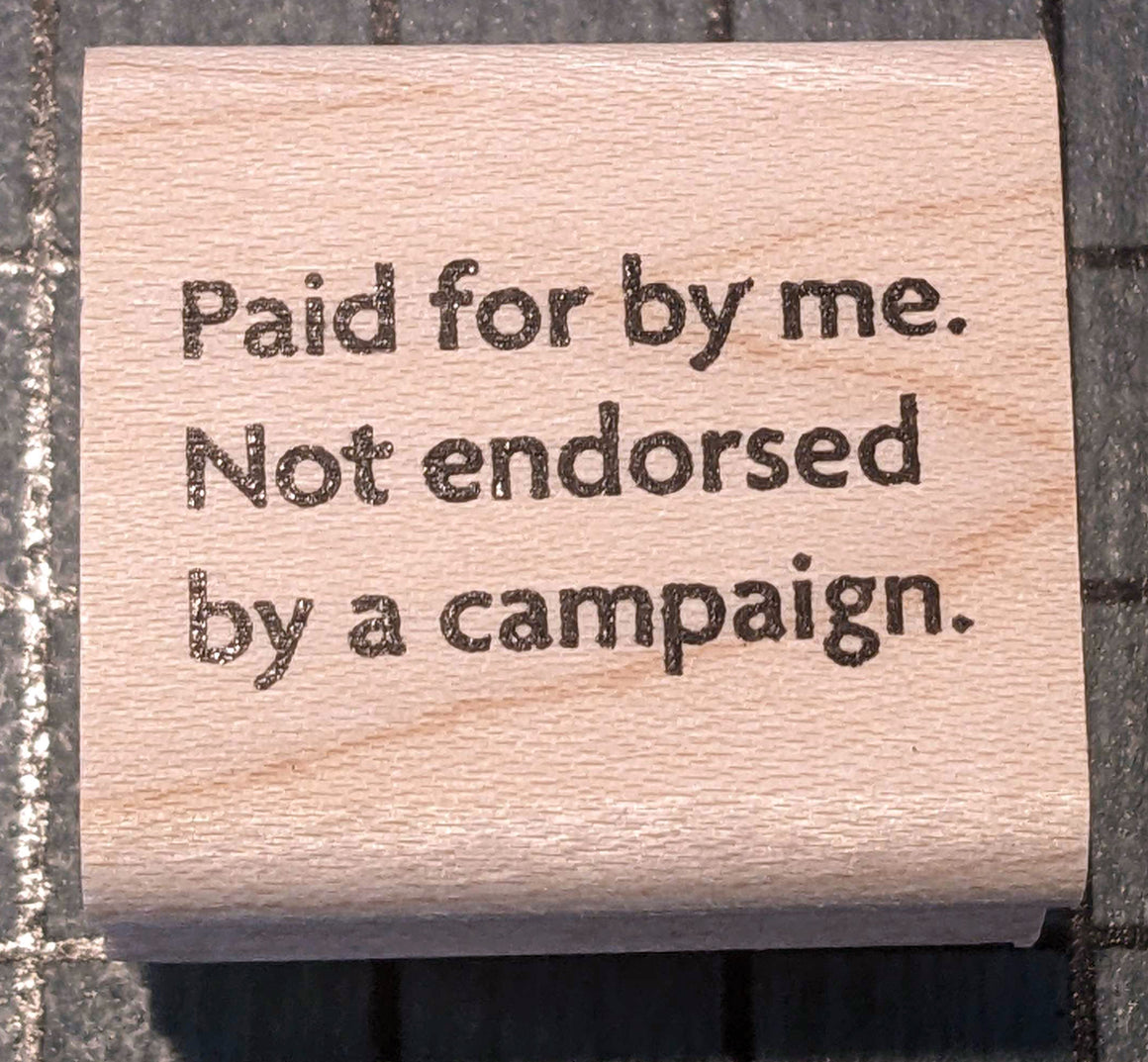 Voting Rubber Stamps - RubberHedgehog Rubber Stamps