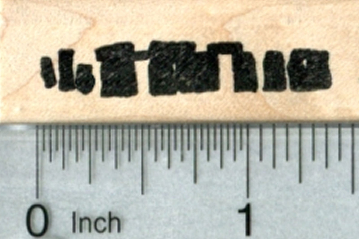 Stonehenge Rubber Stamp, Prehistoric Monument, England, World Travel S ...