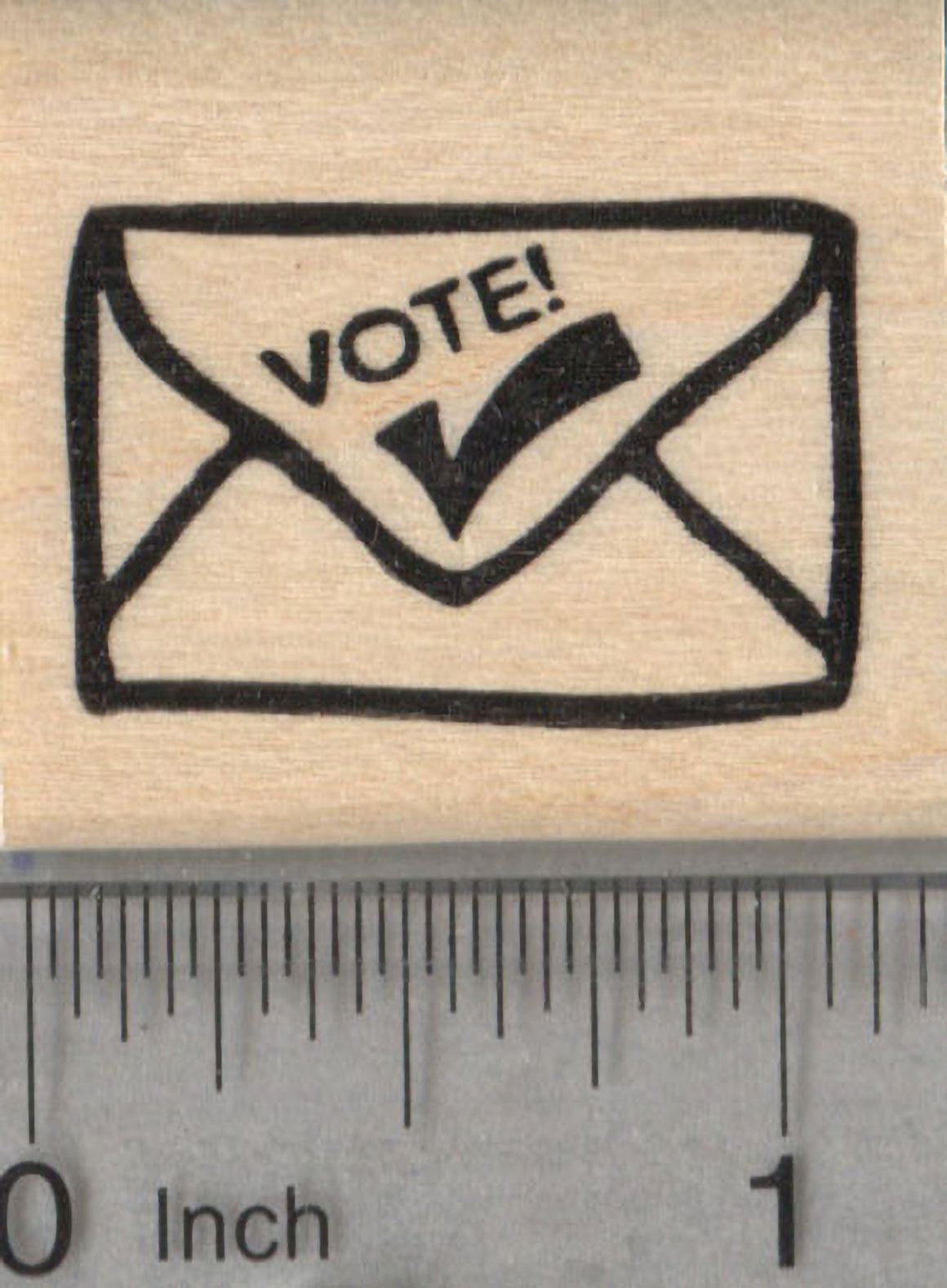 Voting Rubber Stamps - RubberHedgehog Rubber Stamps