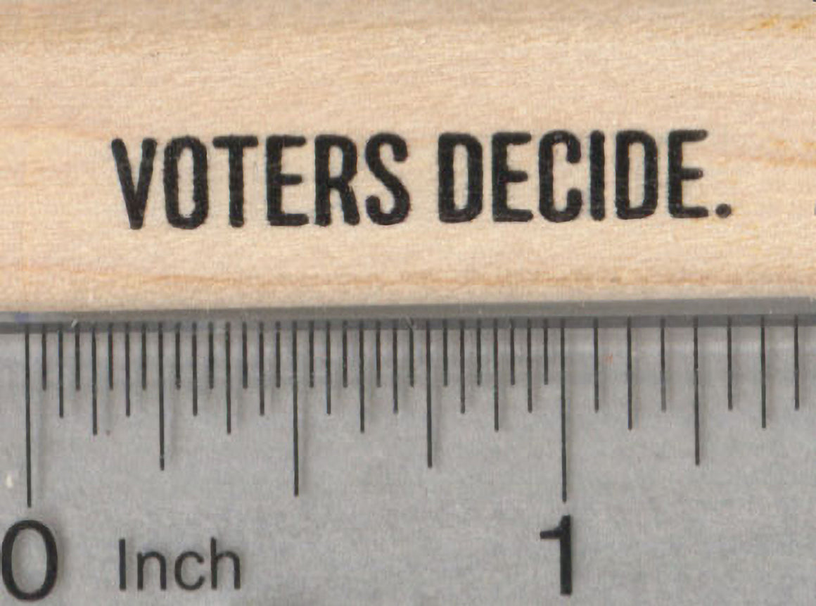 Voting Rubber Stamps - RubberHedgehog Rubber Stamps