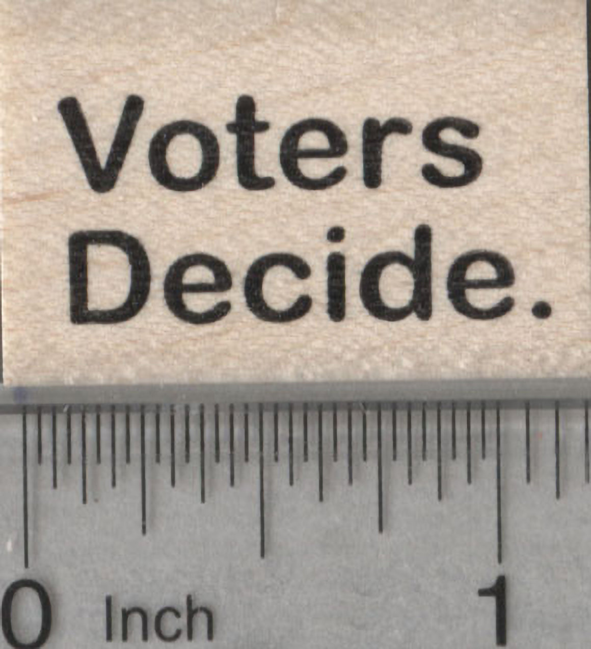 Voting Rubber Stamps - RubberHedgehog Rubber Stamps