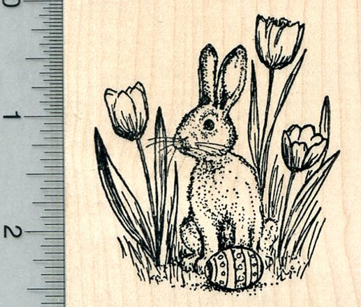 Easter Rubber Stamps - RubberHedgehog Rubber Stamps