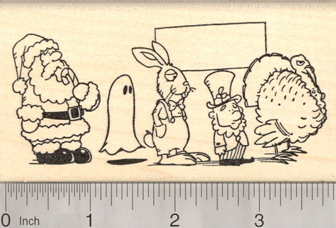 Easter Rubber Stamps - RubberHedgehog Rubber Stamps